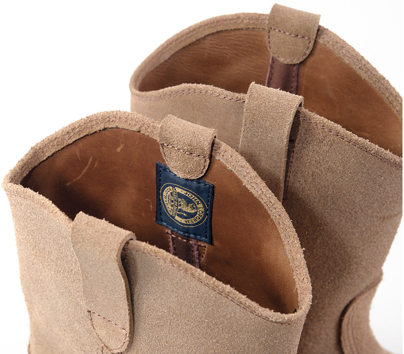 DUKE ROPER BOOTS / HORWEEN LEATHER CXL / NATURAL ROUGHOUT – John ...