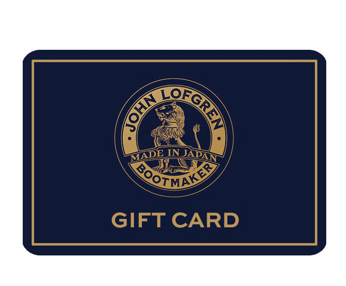 JLB GIFT CARD $25-$2500 – John Lofgren Bootmaker
